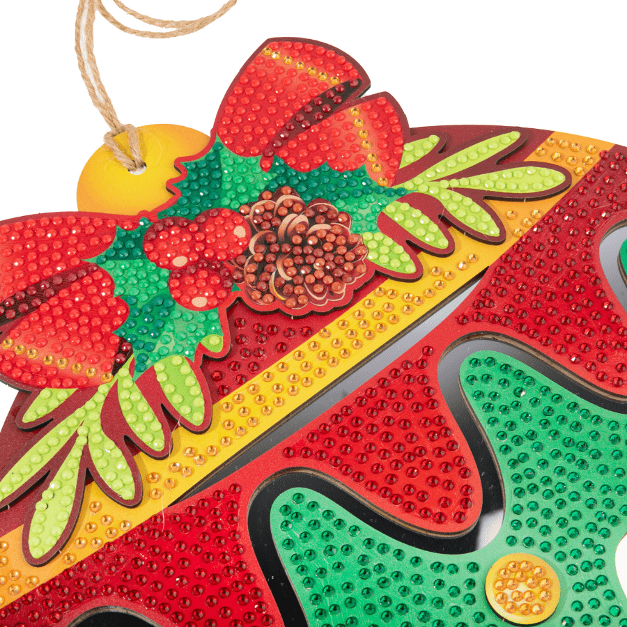 Christmas Mirror Bauble Crystal Art Decoration Kit – Craft Buddy