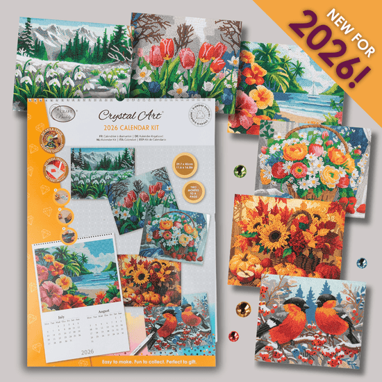 Crystal Art Calendar Kit 2026 – Craft Buddy