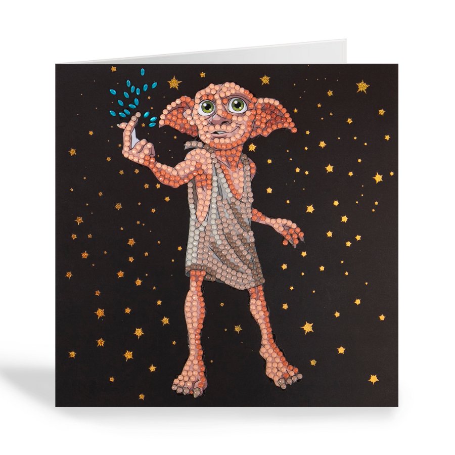 "Dobby the House Elf" Harry Potter Crystal Art Card – Craft Buddy