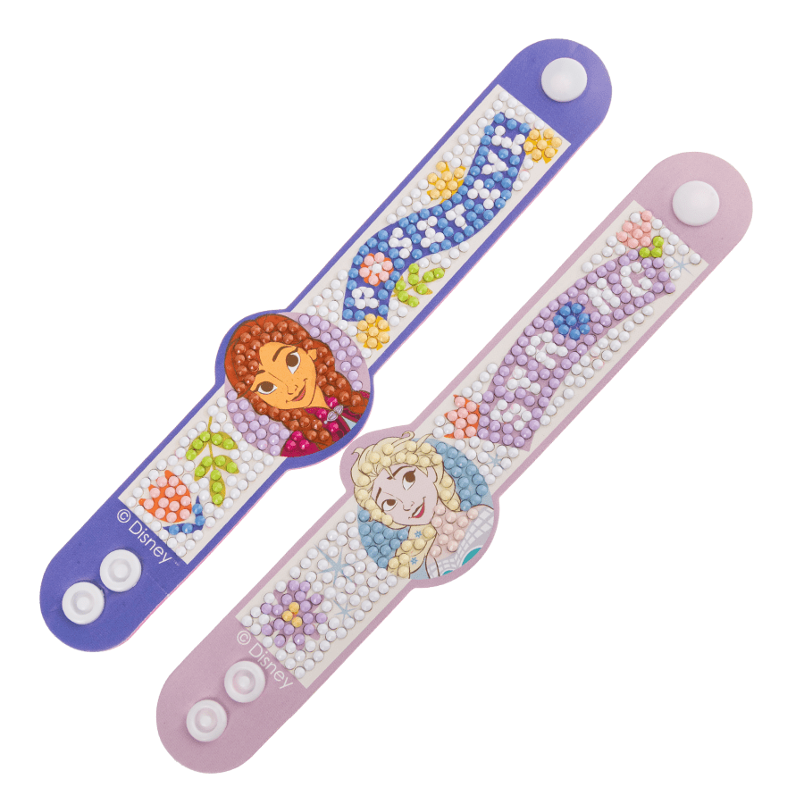 Elsa & Anna Crystal Art Friendship Bracelets Kit – Craft Buddy