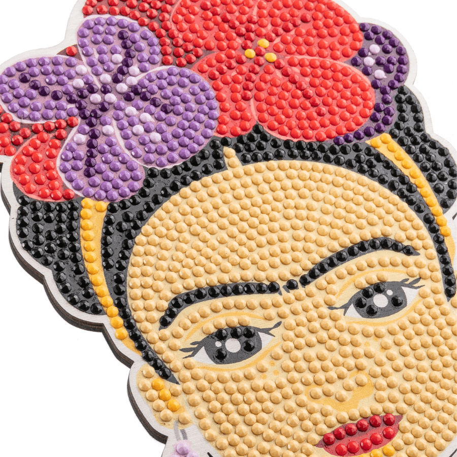 "Frida Kahlo" Crystal Art Buddies XL – Craft Buddy
