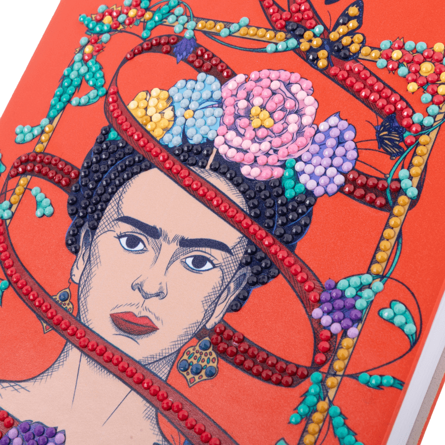 "Frida Kahlo" Crystal Art Planner – Craft Buddy