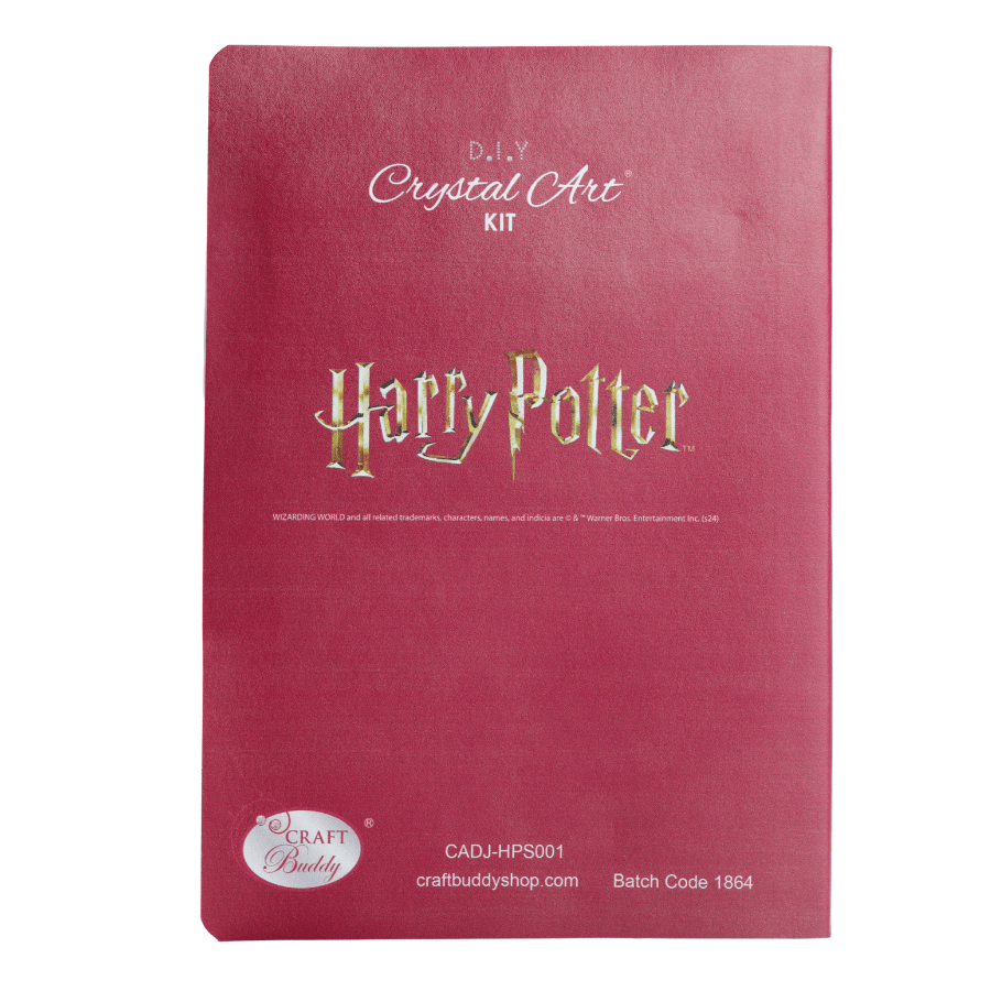 "Hogwarts Crest" Harry Potter Crystal Art Planner – Craft Buddy