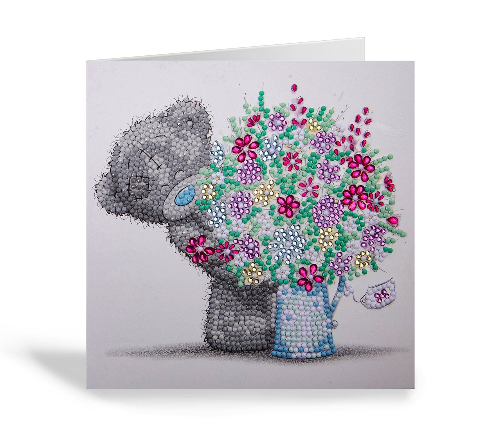 "Someone Special" Tatty Teddy Crystal Art Card - 18x18cm – Craft Buddy