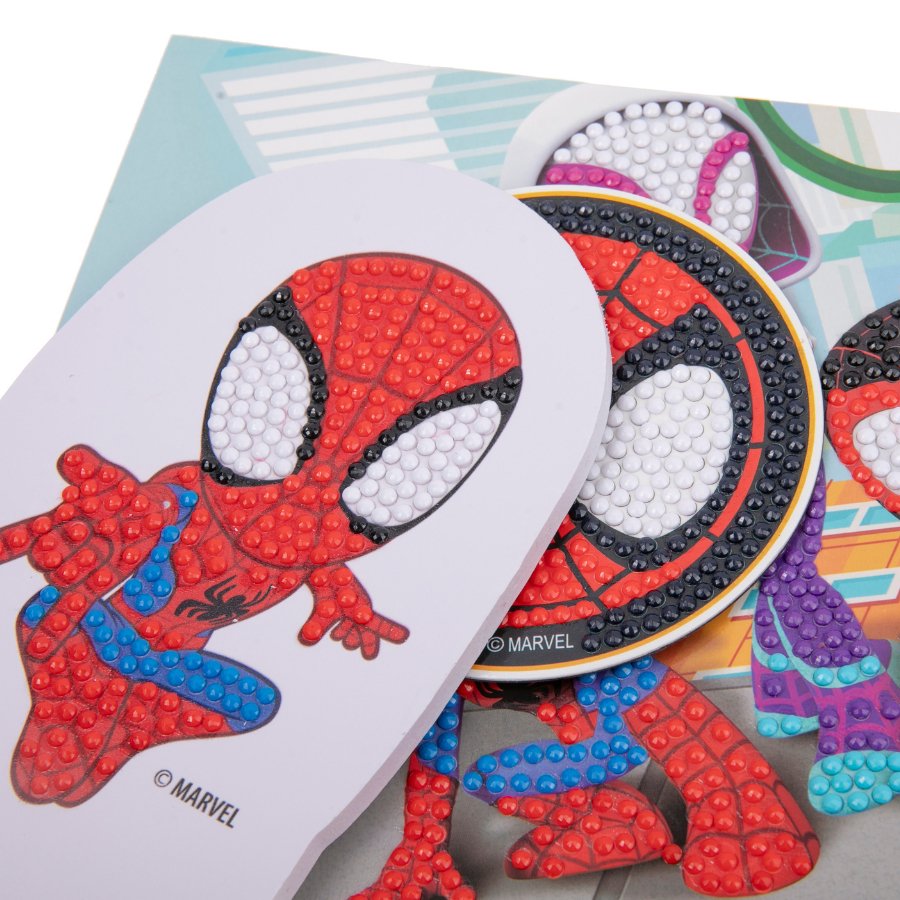 "Spiderman" Crystal Art Mega Activity Set MARVEL – Craft Buddy