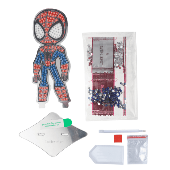 Spiderman Crystal Art Mirror Buddies Kit MARVEL – Craft Buddy