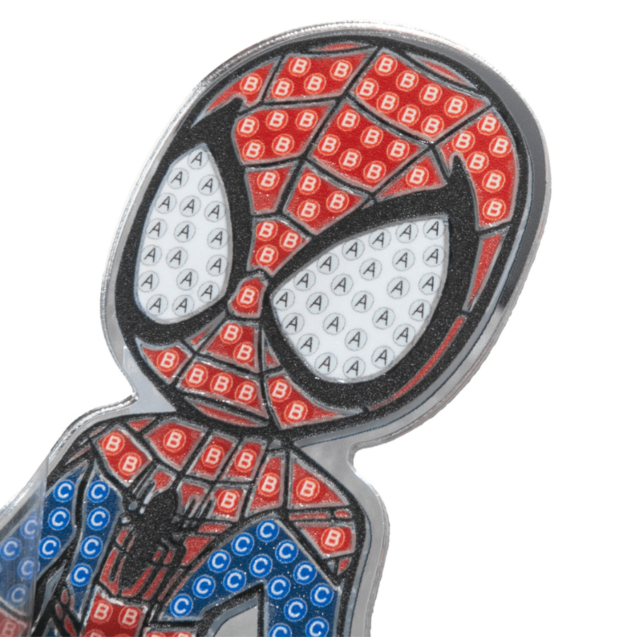 Spiderman Crystal Art Mirror Buddies Kit MARVEL – Craft Buddy