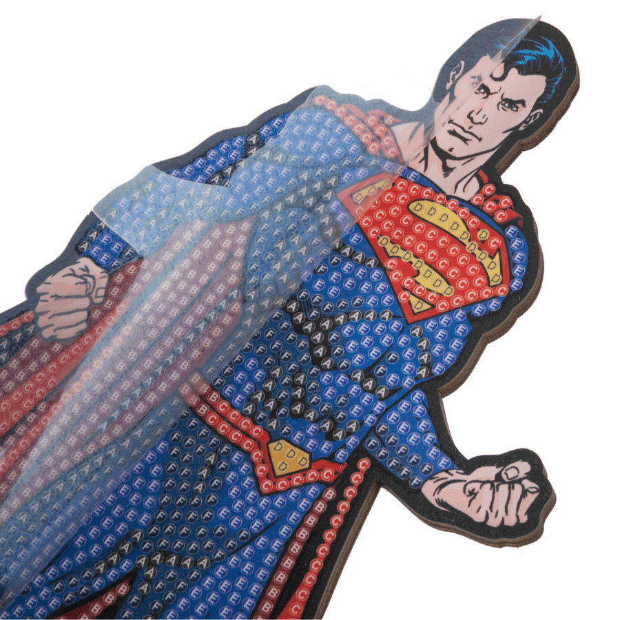 Superman Crystal Art Buddies XL DC – Craft Buddy
