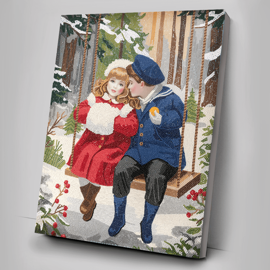 Winter Secrets Crystal Art Framed Canvas Kit 40x50cm – Craft Buddy