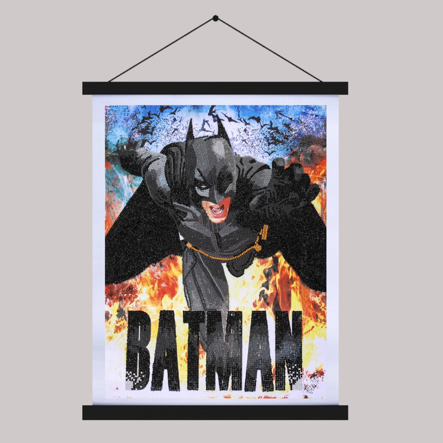 Batman DC Comics Crystal Art Scroll 40x50 – Craft Buddy