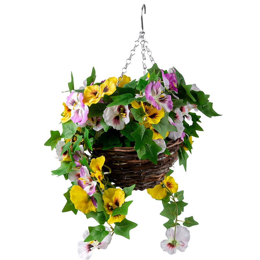 "Pansy" Forever Flowerz Hanging Basket Kit – Craft Buddy