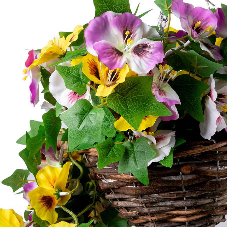 "Pansy" Forever Flowerz Hanging Basket Kit – Craft Buddy