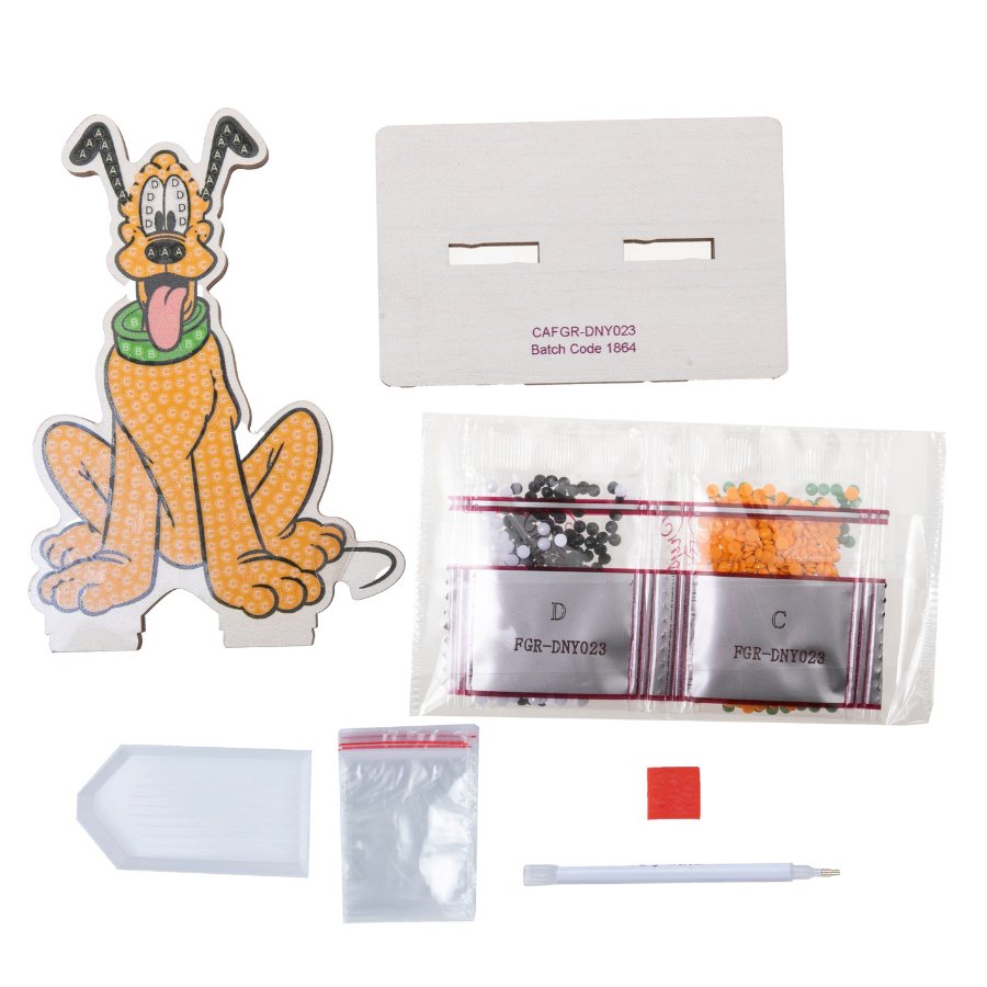 "Pluto" Crystal Art Buddies Disney Series 3 – Craft Buddy