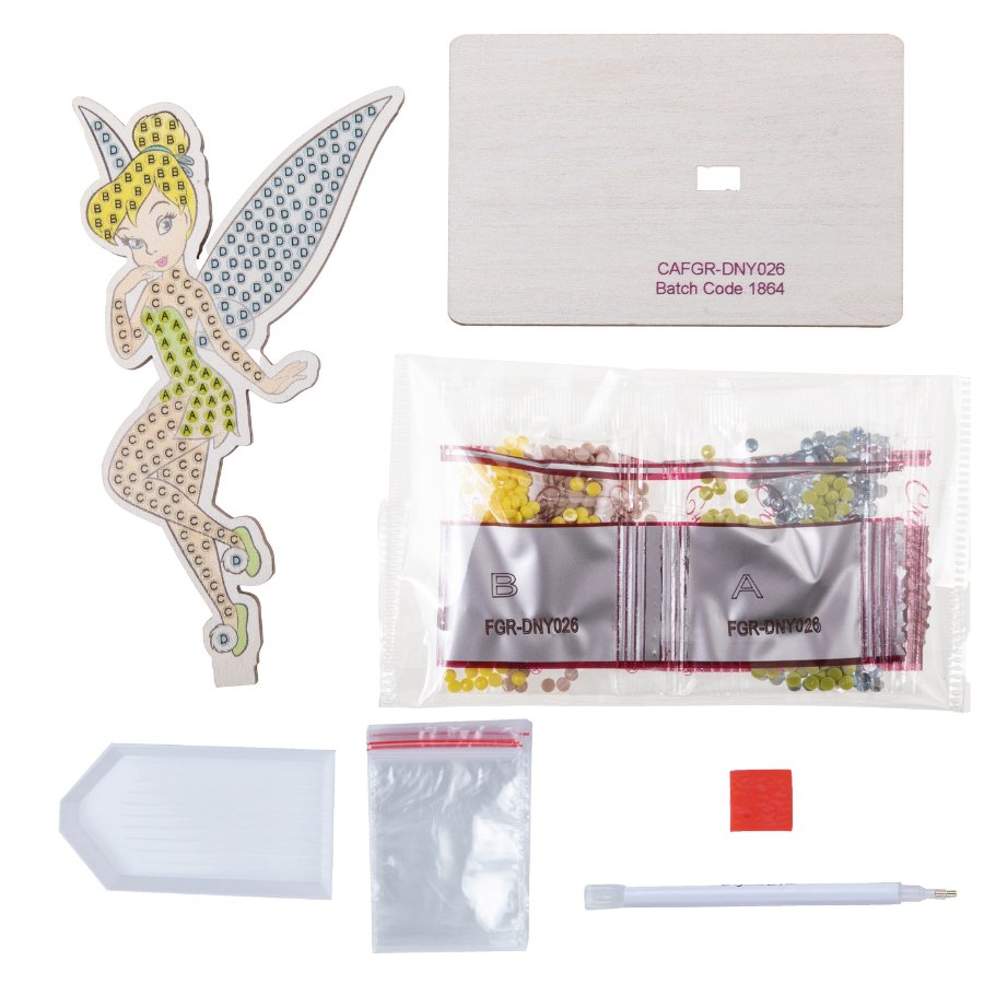 "Tinkerbell" Crystal Art Buddies Disney Series 3 – Craft Buddy